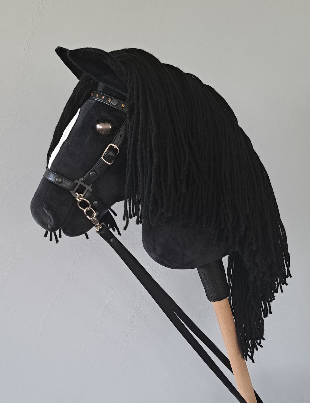 Hobby Horse NOIR avec une tache rayure - Etsy France