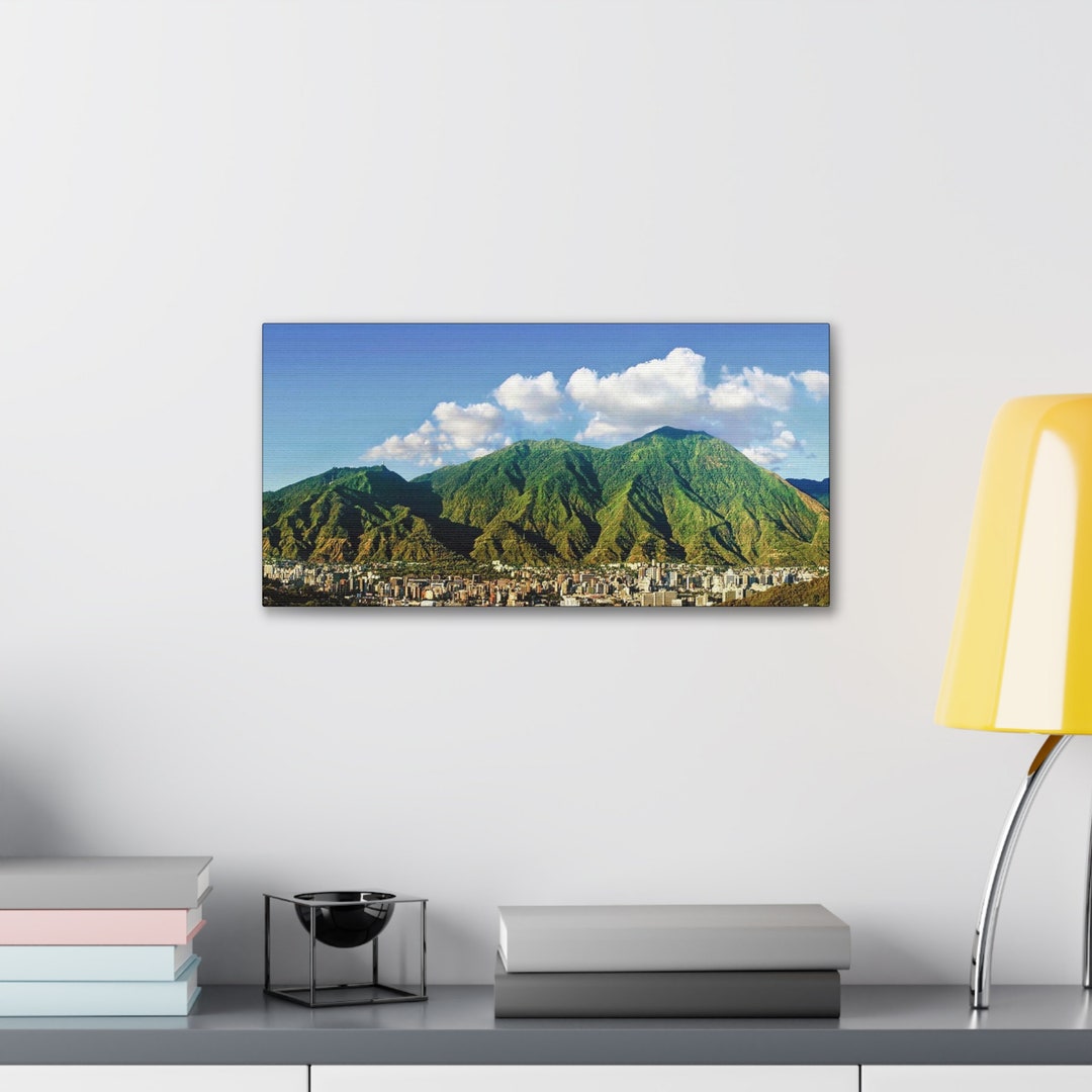 Avila Painting From Caracas, Venezuela Canvas, Venezuela Wall Art ...