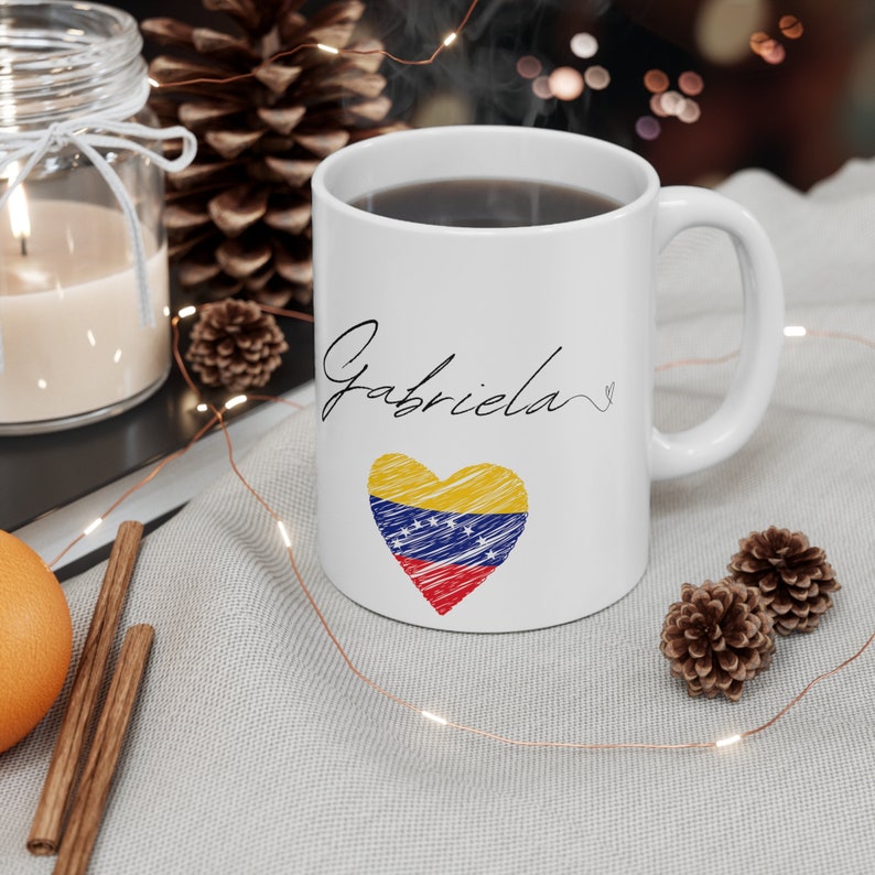 Taza De Venezuela Personalizada, Regalo Venezolano, Taza Venezolana ...