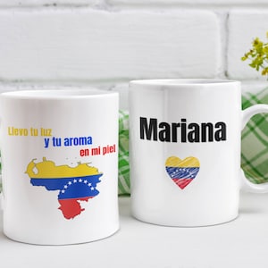 Taza De Venezuela Personalizada, Regalo Venezolano, Taza Venezolana ...