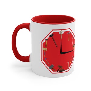 Hammer Time Stop Sign - Accent Coffee Mug, 11oz, 90s Gift, Funny Silly ...