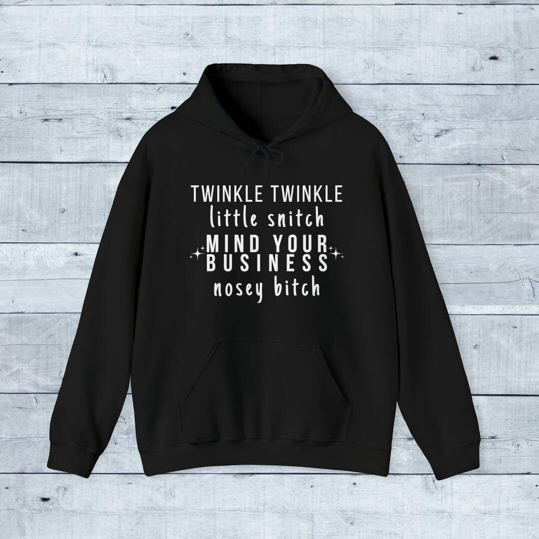 Twinkle Twinkle Little Snitch Unisex Heavy Blend™ Hooded - Etsy