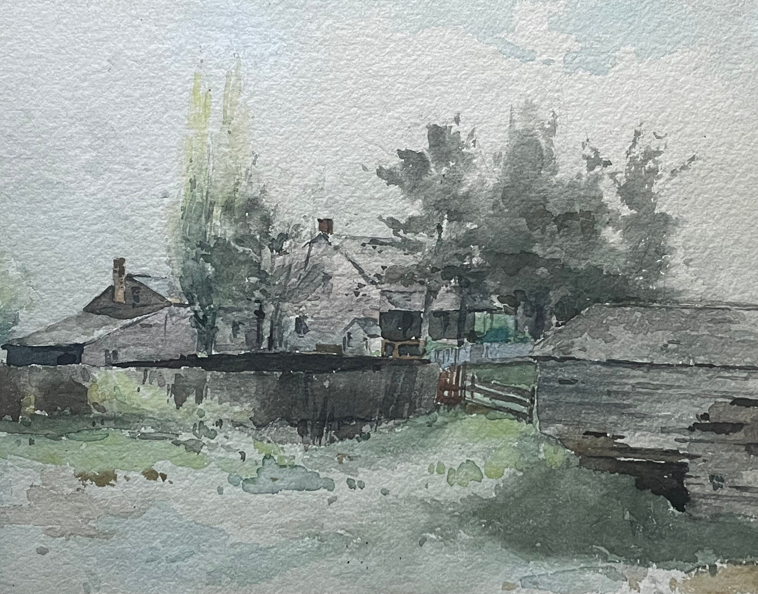 Original Vintage Watercolour Painting Professionally Framed - Etsy