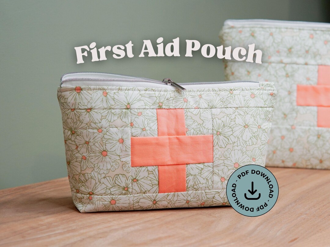 Ouch Pouch First Aid Bag PDF Sewing Pattern | Beginner Friendly Video ...