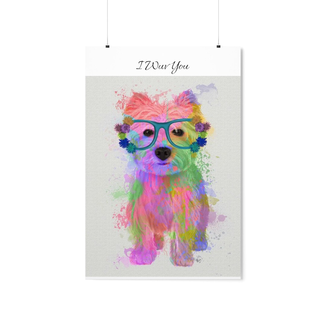 Personalised Dog Portrait Custom Pet Portrait From Photo Dog - Etsy