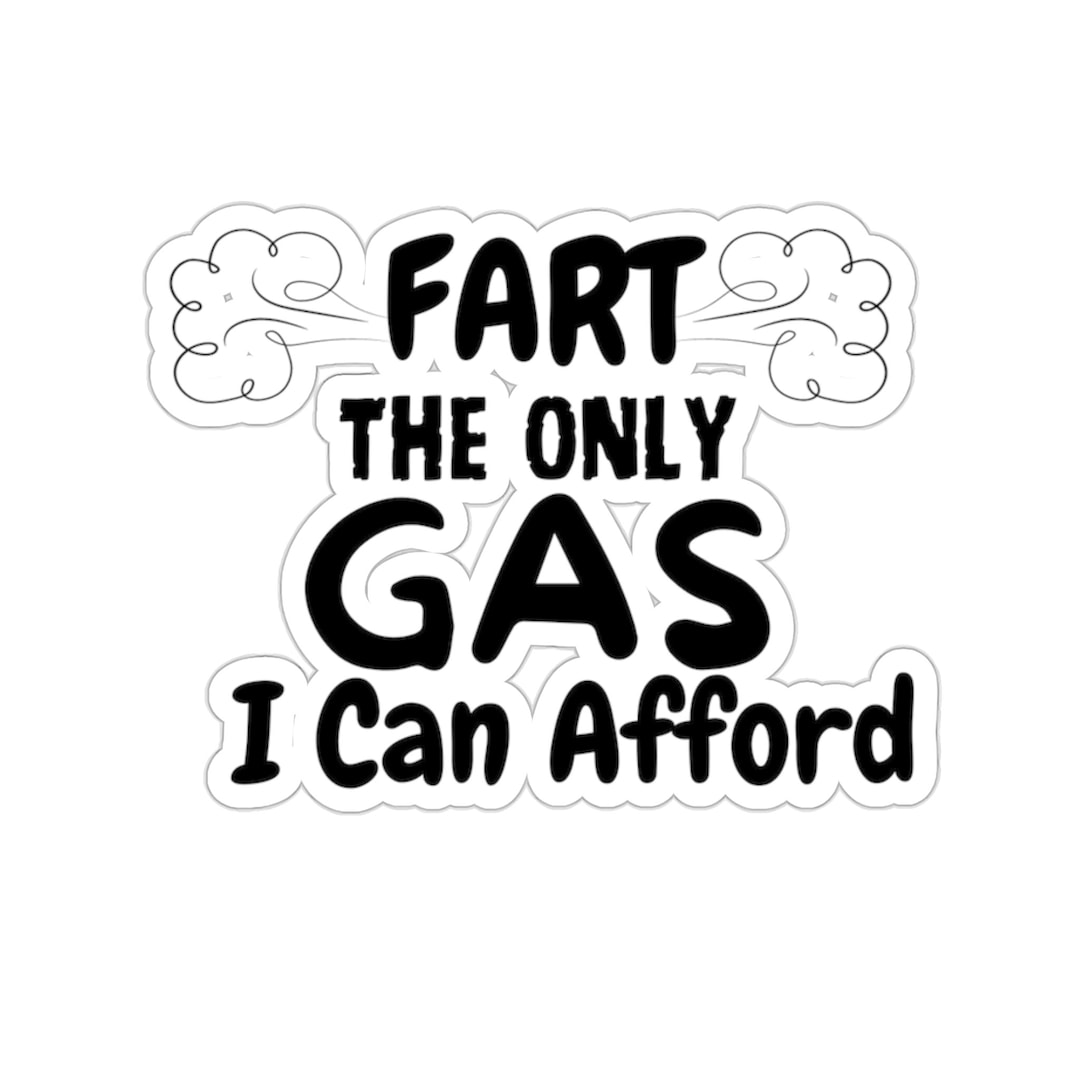 Fart Kiss-cut Stickers Funny Stickers Funny Gifts Fun Gifts Gifts for ...