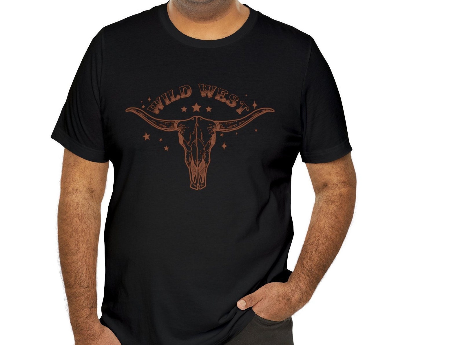 Boho Cow Skull Shirt Wild West Tee Howdy Tshirt Country Shirt Western T ...