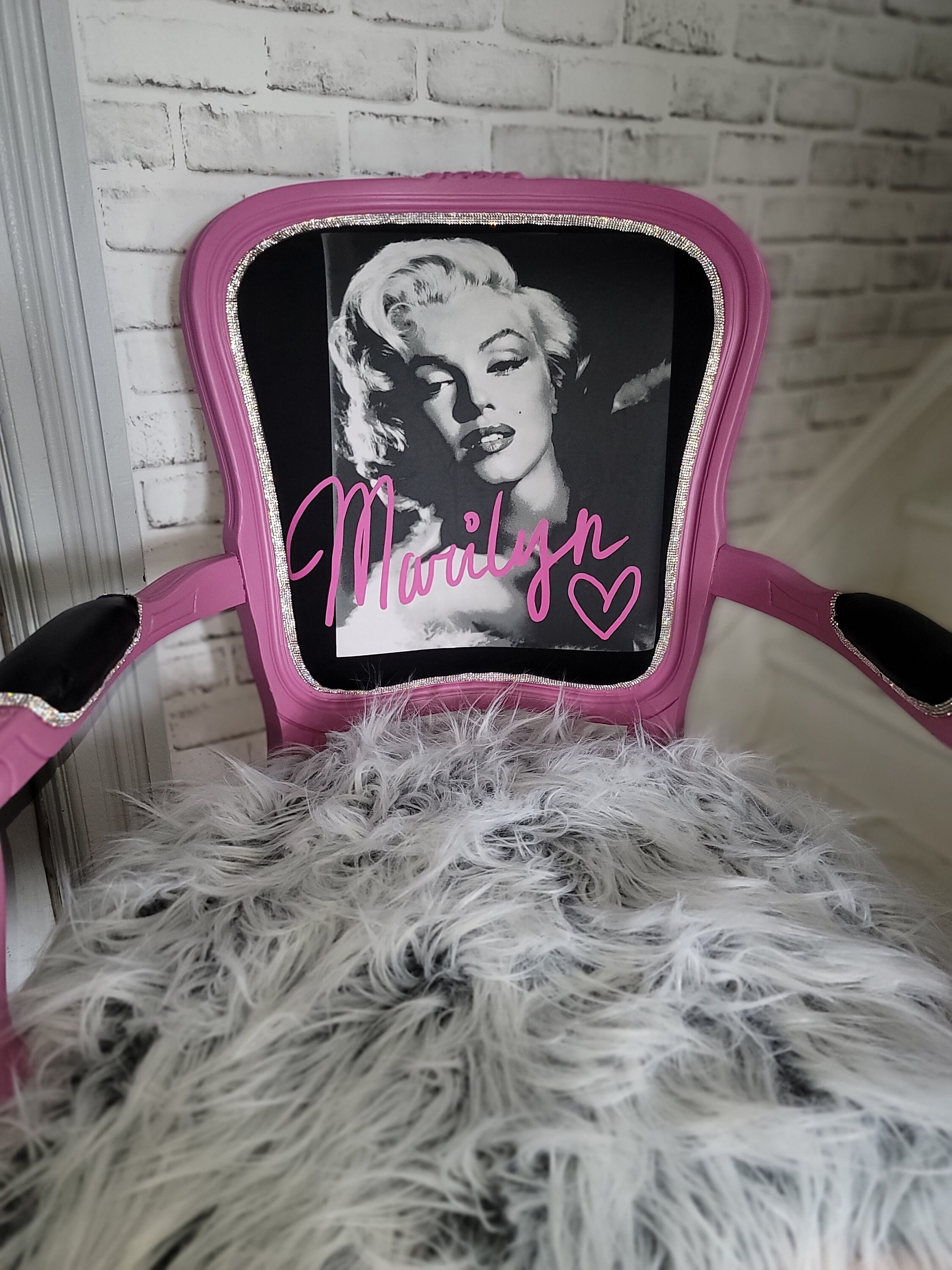 Marilyn Monroe Accent Chair - Etsy