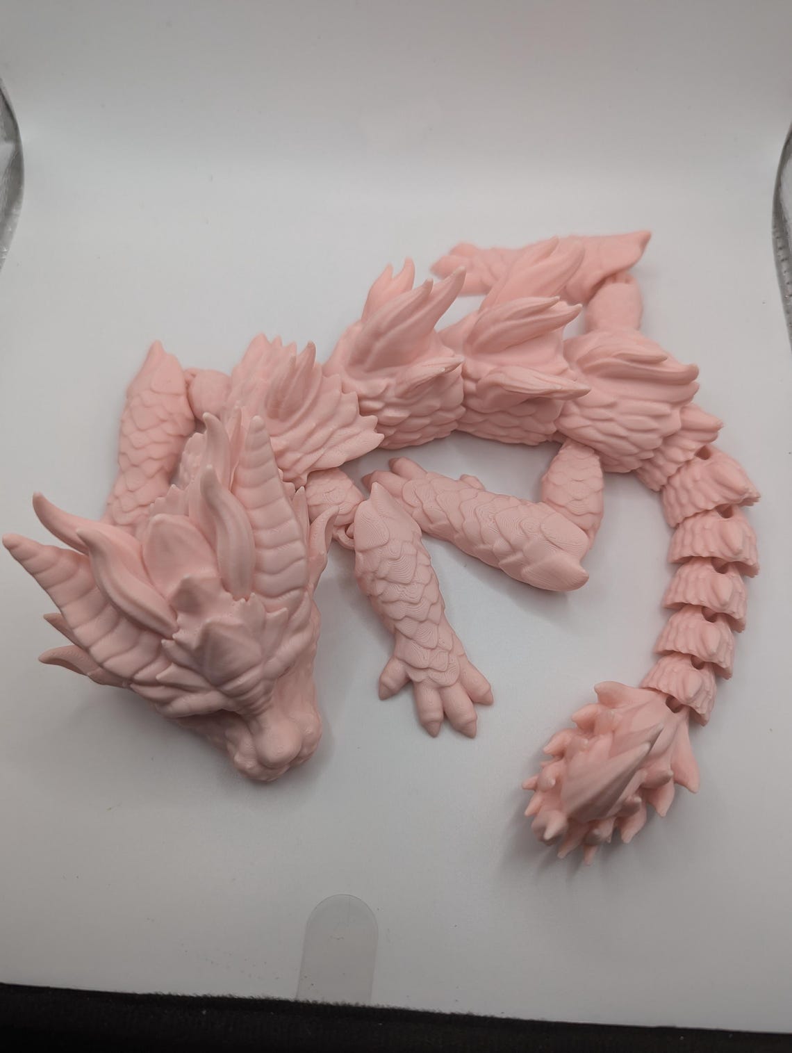 Super Cute Chunky Dragon Light Pink Dragon, Fidget Dragon Gifts for ...