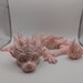 Super Cute Chunky Dragon Light Pink Dragon, Fidget Dragon Gifts for ...