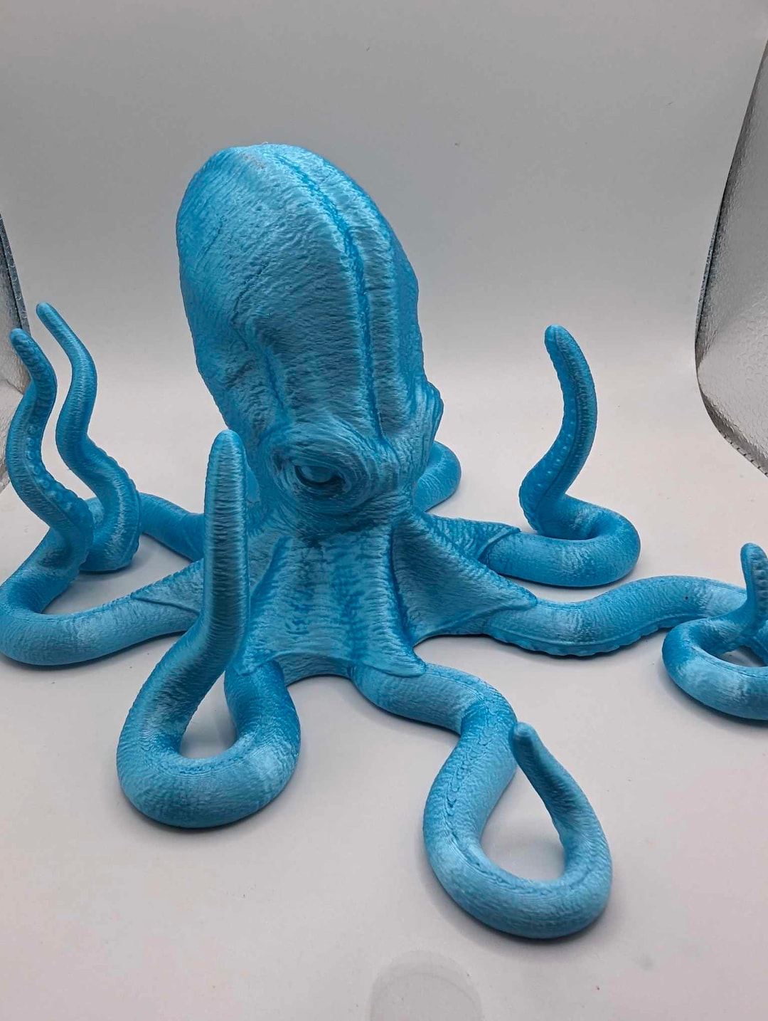 Blue Octopus Phone Holder, Ocean Decor - Etsy