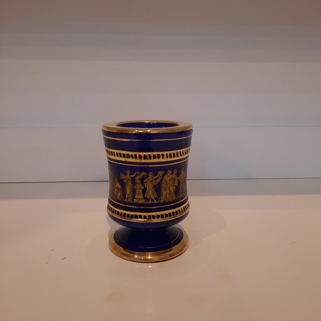 24 K Gold Decorated Greek Cup - Etsy