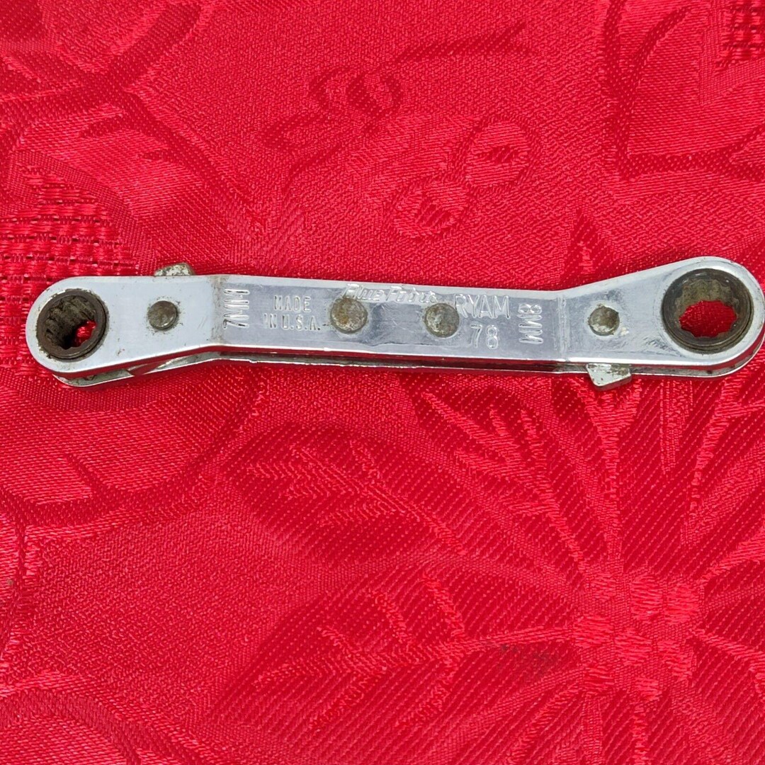 Blue Point Ratcheting Offset Wrench Metric 7mm-8mm RYAM 78 USA - Etsy