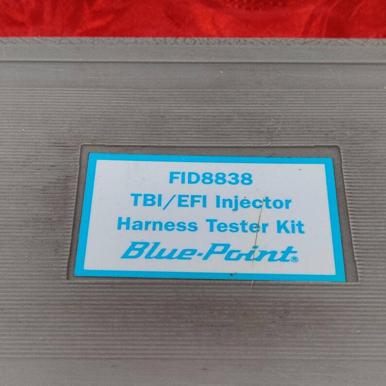 Blue Point FID8838 TBI/EFI Injector Harness Tester Kit Noid Lites With ...