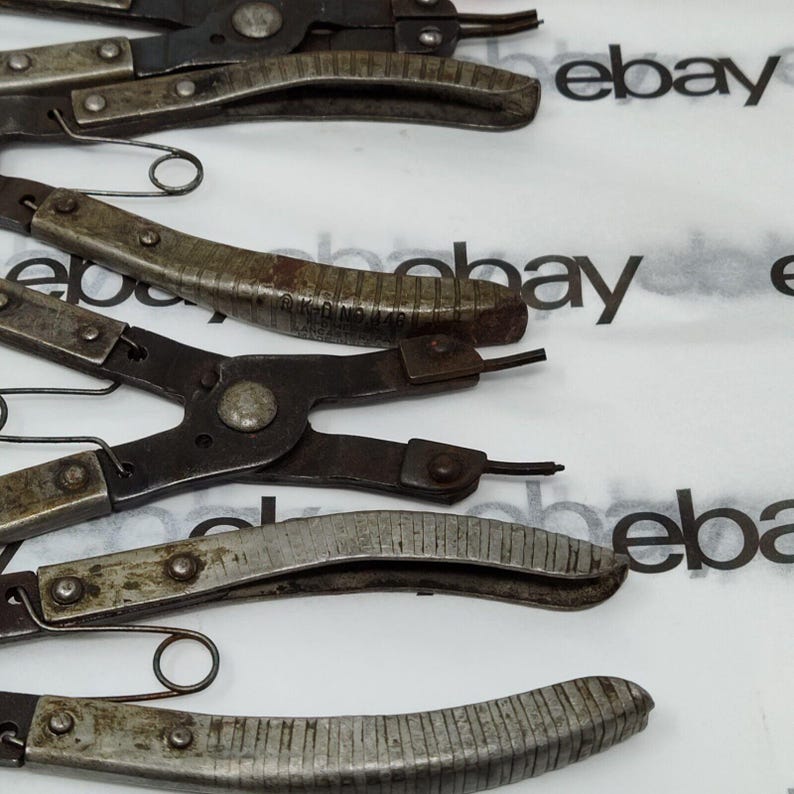 KD Tools 8 Piece Snap Ring Pliers Lot! Vintage - Etsy