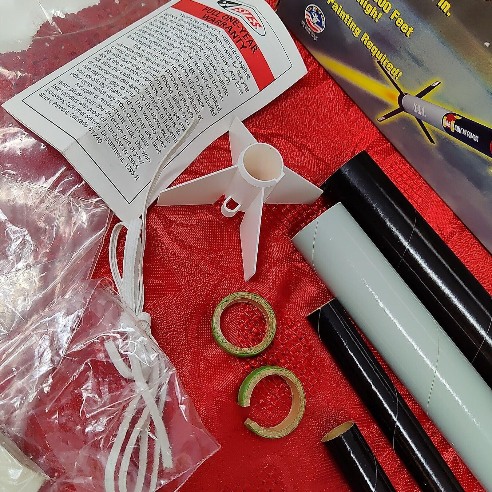 Estes FIREFLASH Model Rocket Kit 2159 Open but Complete - Etsy
