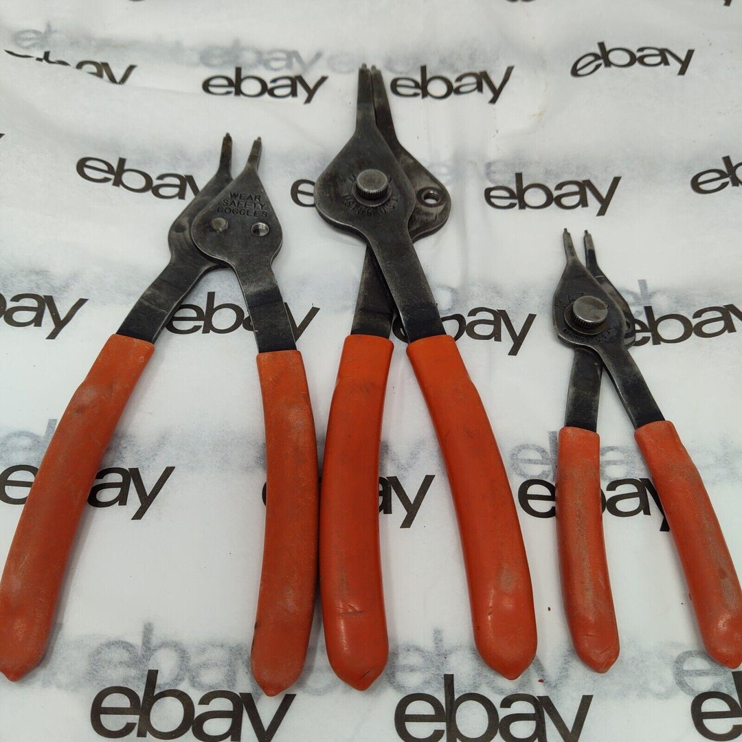 Matco 3pc Snap Ring Plier Set Mst56, MST340, MST32 USA - Etsy