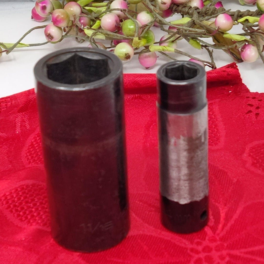 2 Matco Tools 1/2" Drive Deep Impact Sockets 14mm CDP14P & 1 1/16 ...