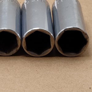 MAC Tools Vintage 8 Piece XD6 3/8" Drive Metric Deep Socket Set 11mm ...