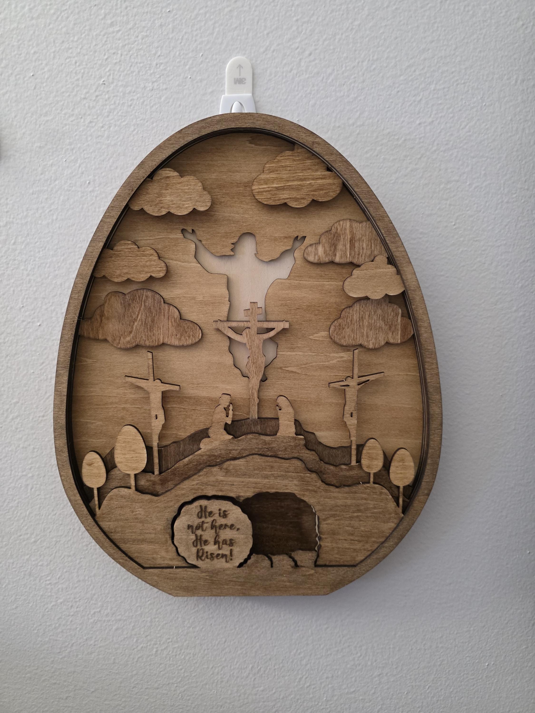 Easter, Easter Egg, He is Risen, Jesus, Tomb, Jesus Has Risen, Easter ...