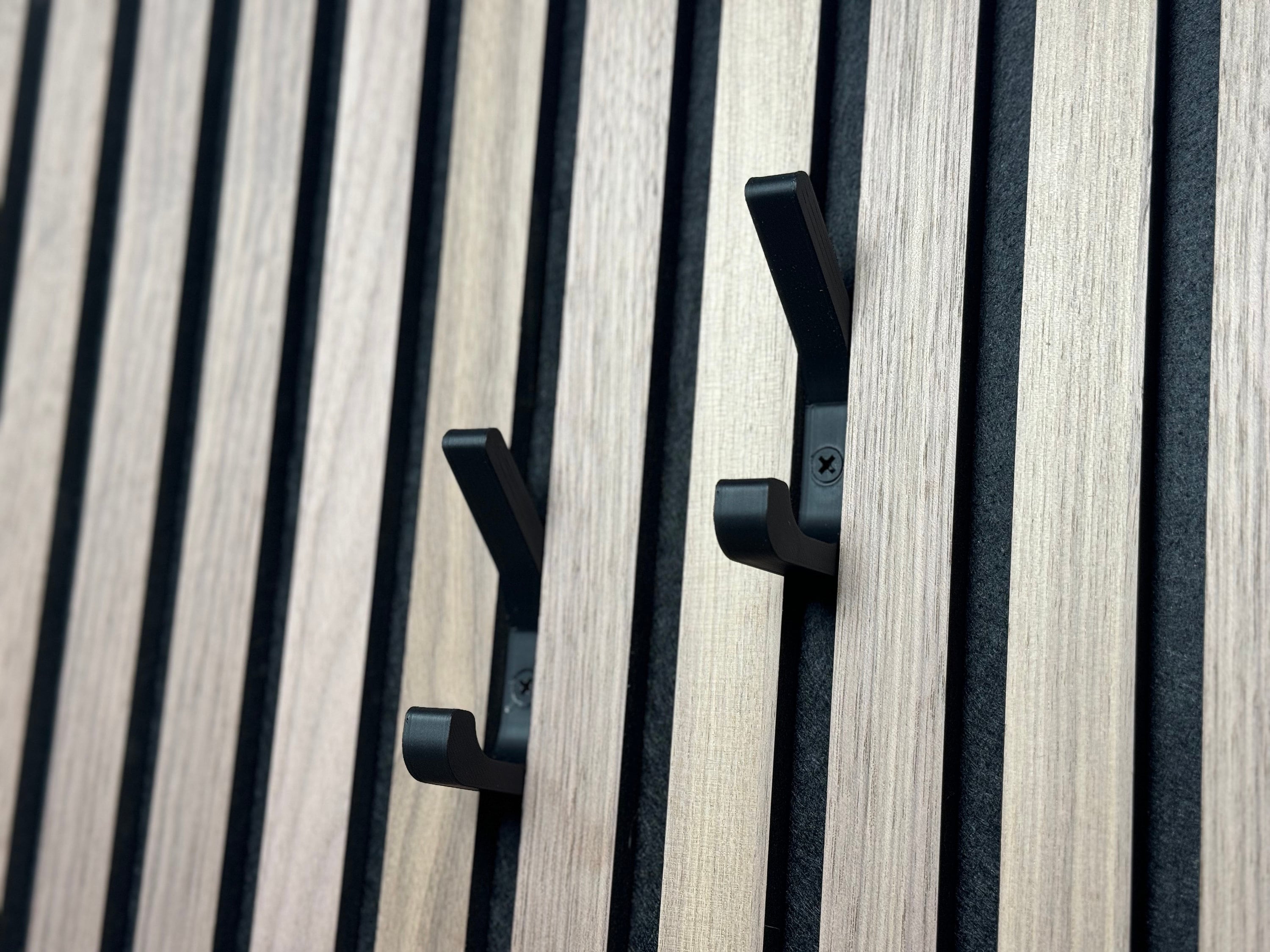 Stabile Doppelhaken für Akustikpaneele zum Aufhängen von Jacken, Mützen ...