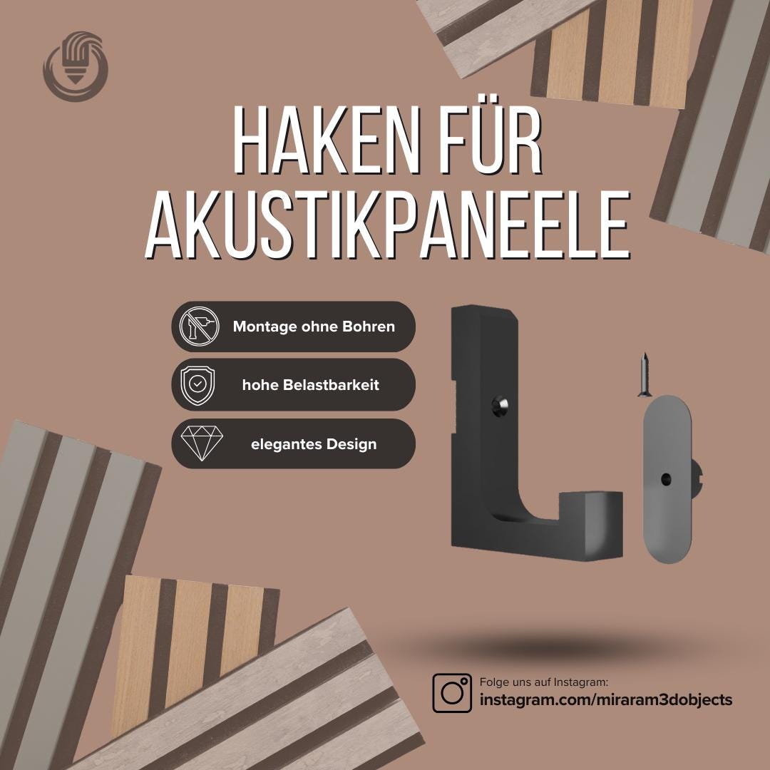 Haken Fur Akustikpaneele Vertikal