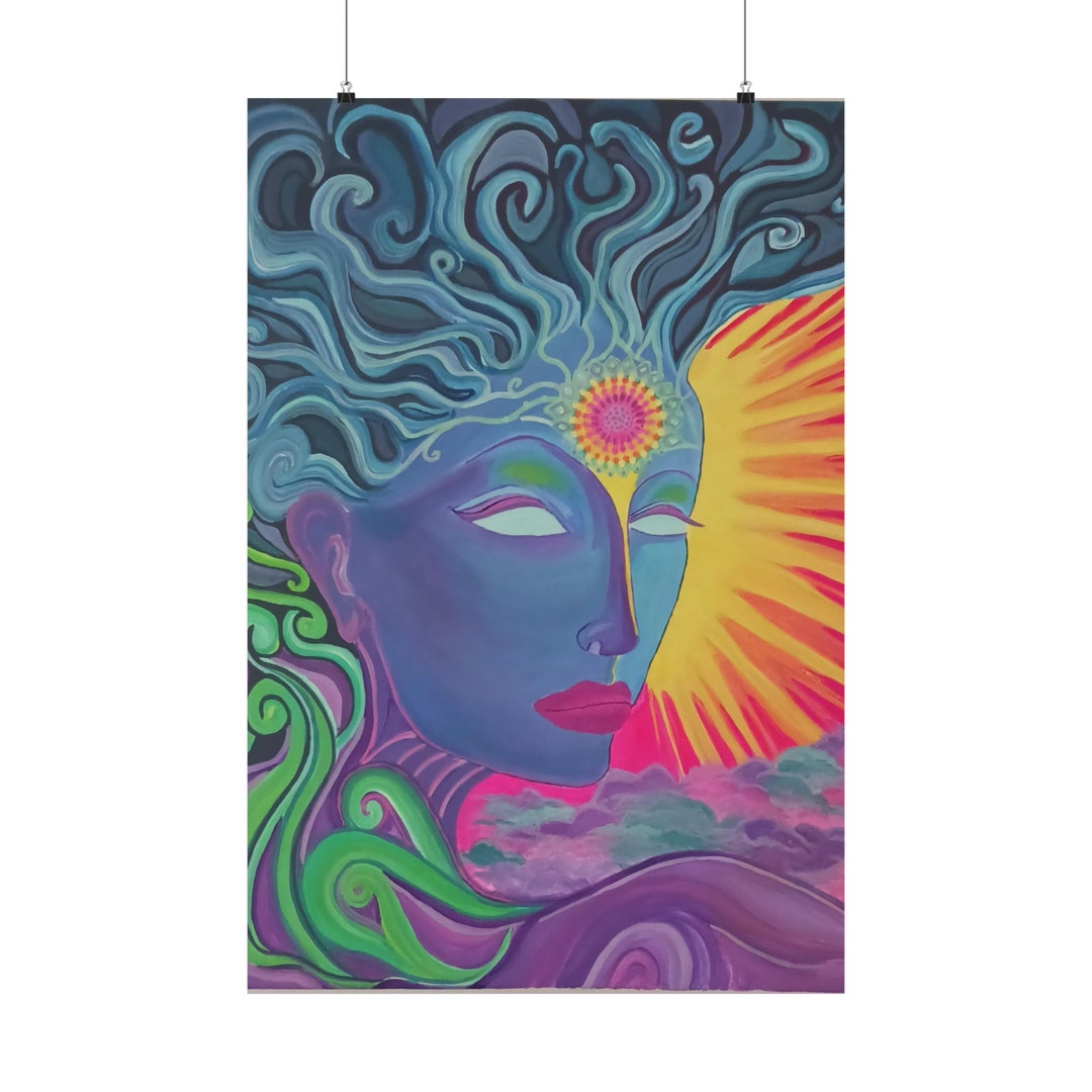 DIVINE CHANNEL Matte Vertical Posters - Etsy
