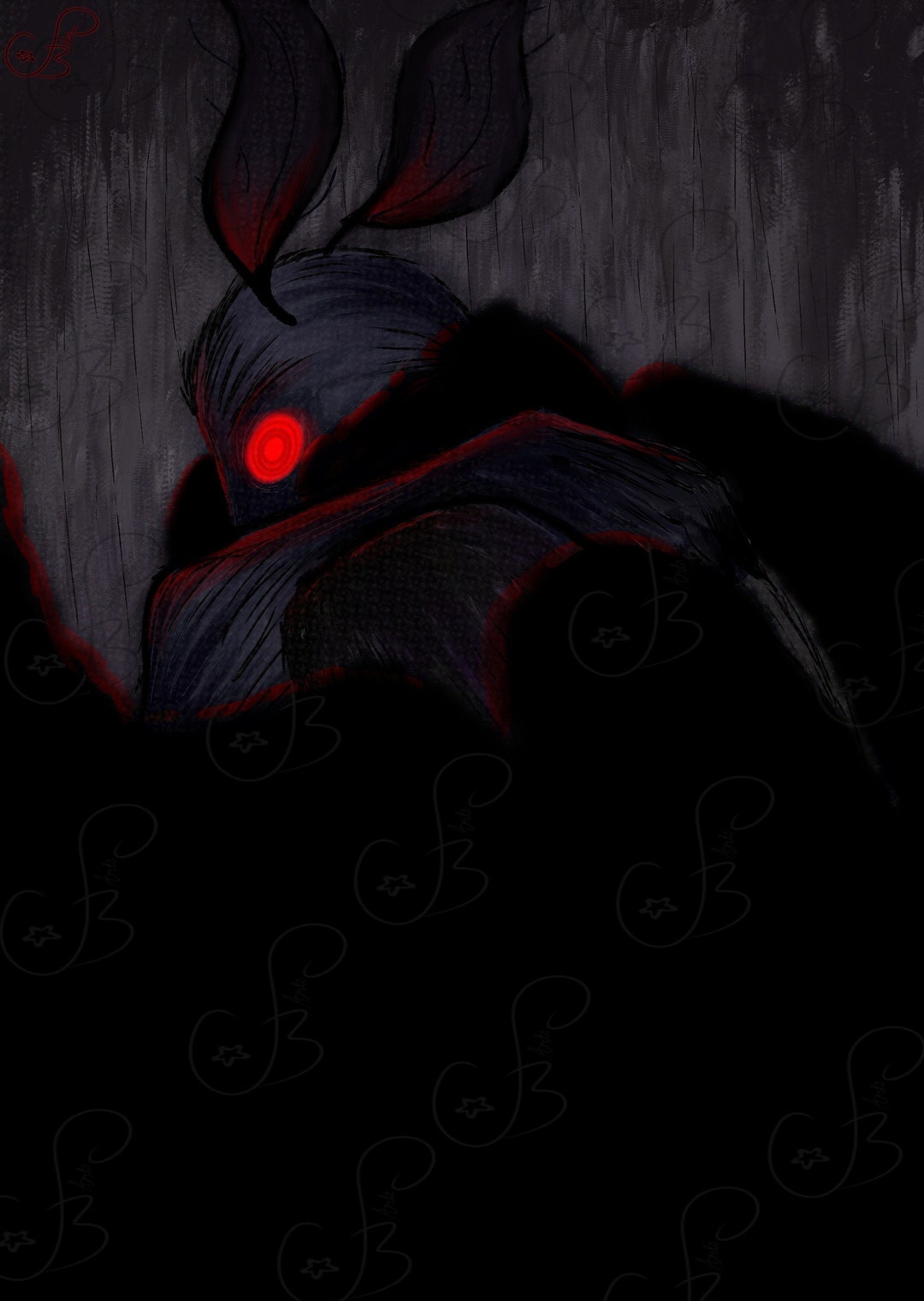 Mothman Cryptid Poster - Etsy