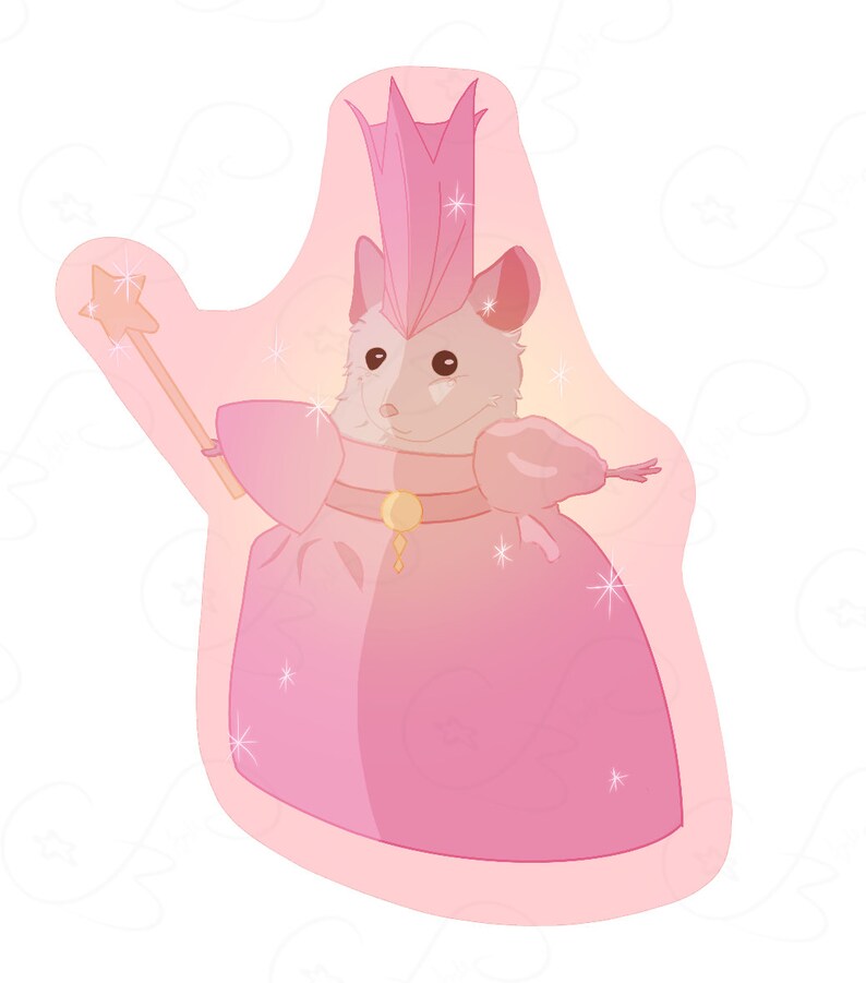 Princess Rat Sticker - Etsy