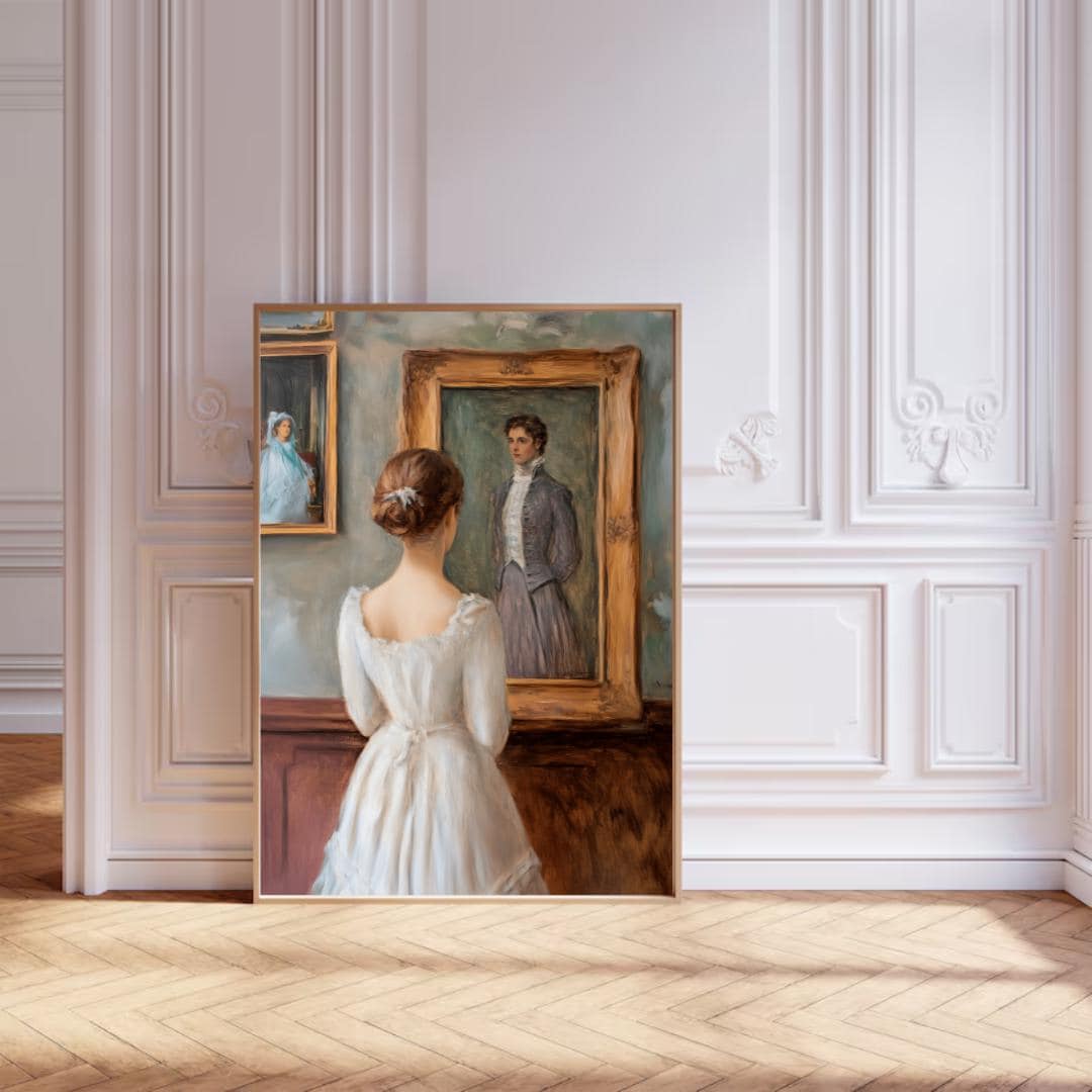 Pride and Prejudice Art Gallery Wall Print, Book Nook Decor, Elizabeth ...