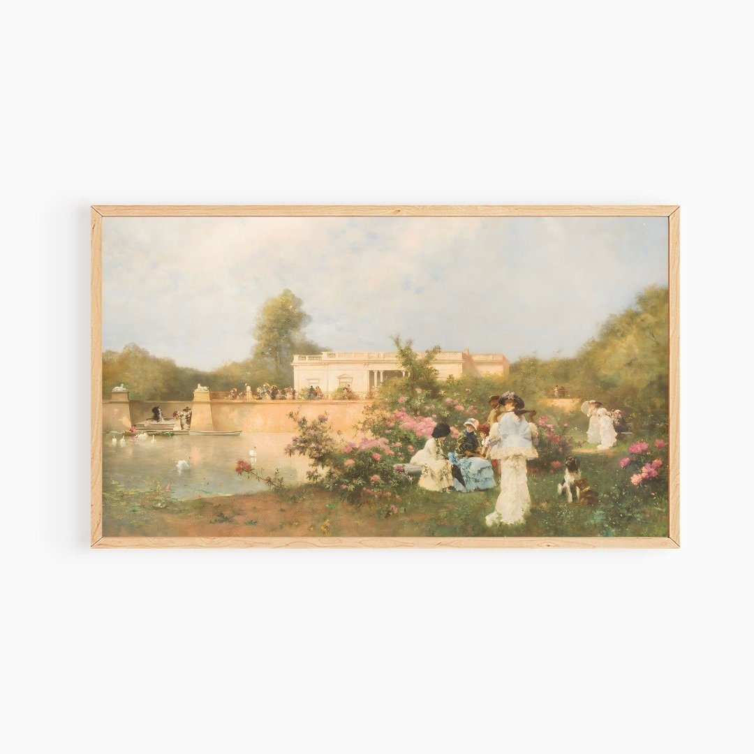 Bridgerton Inspired Regency SAMSUNG FRAME TV Art - Coquette Room Decor ...
