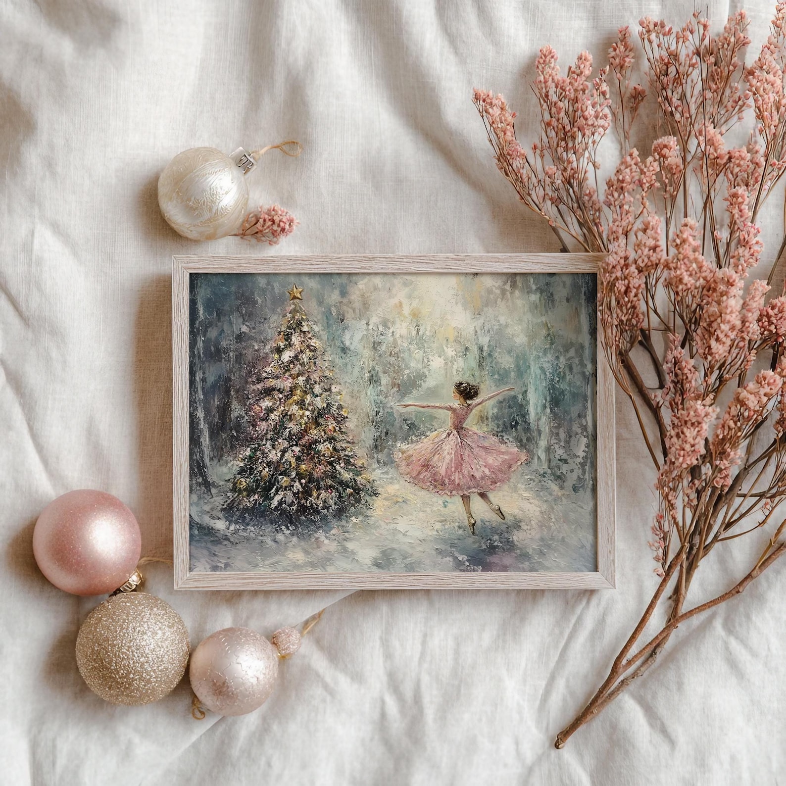 Nutcracker Ballet Christmas Wall Art, Christmas Hosting Decor,ballerina ...