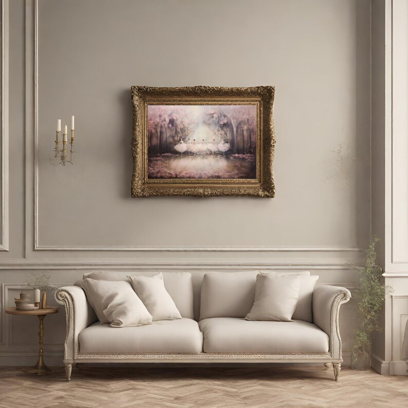 Balletcore Art Print, Coquette Room Decor, Ballet Wall Art, Nutcracker ...