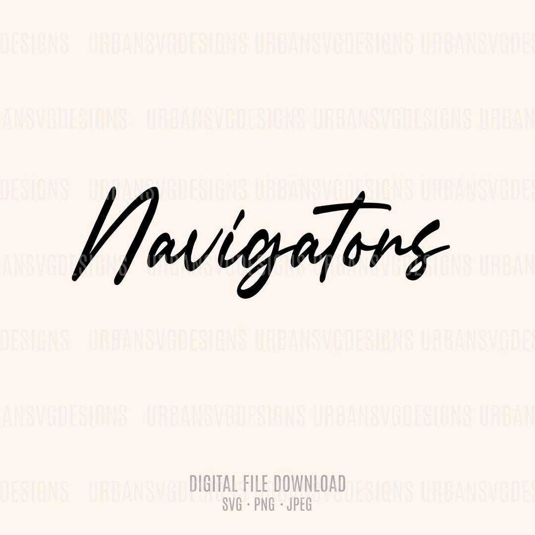 Navigators SVG PNG Navigators Mascot Lettering Mascot PNG School Team ...