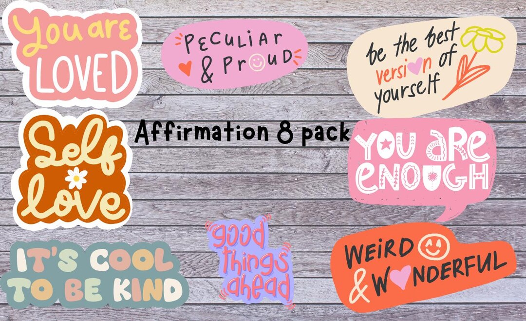 Sticker Bundles of 8, Stickers, Aesthetic Stickers, Fall Stickers ...