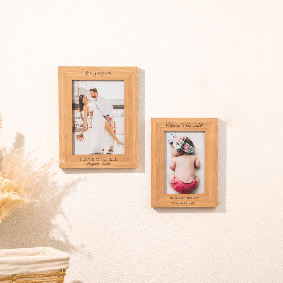 Custom Photo Frame，wedding Gift Frames for Couple，personalized ...