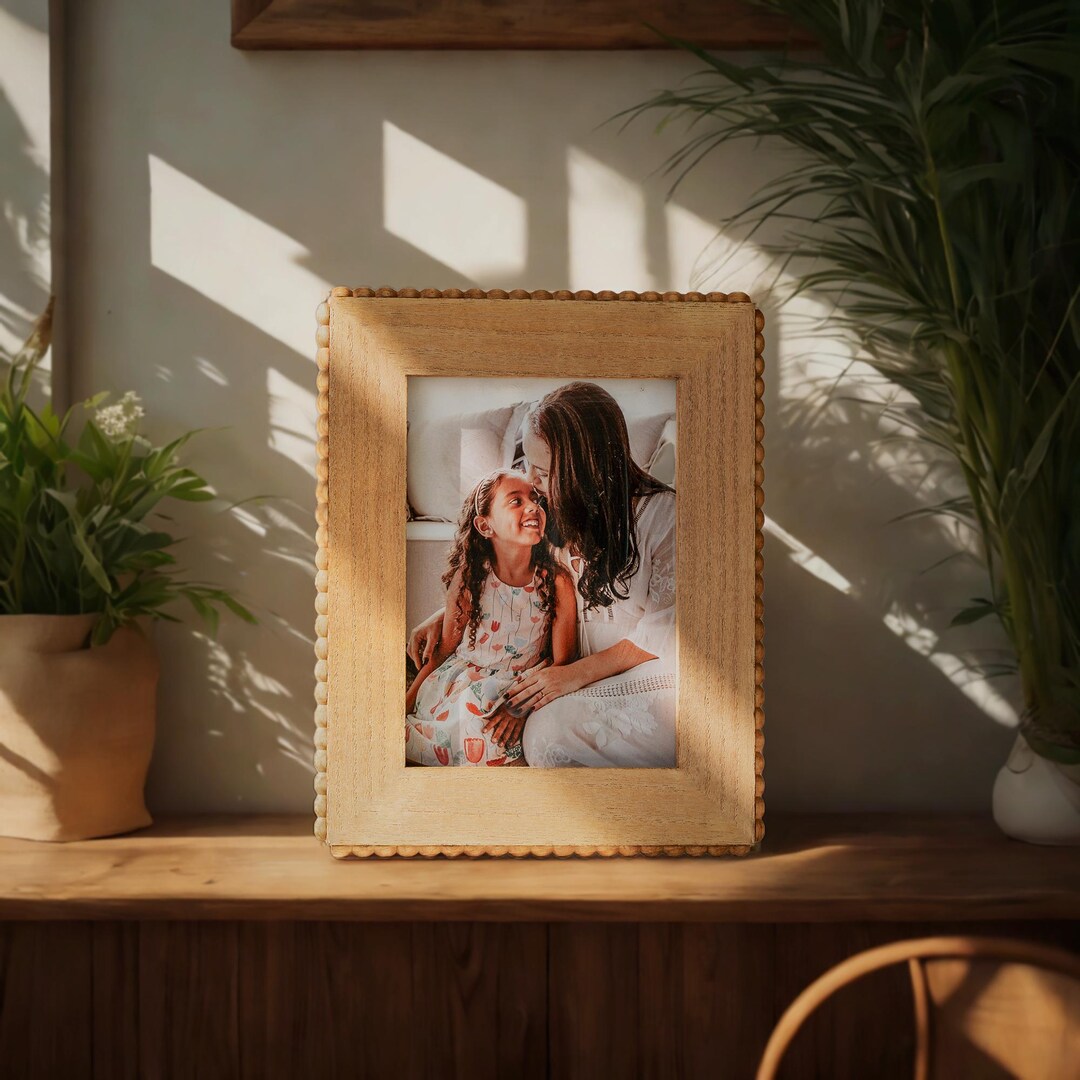 Wood Bobbin Frame ，vintage Frame，rustic Farmhouse Wall Art，vintage Wall ...