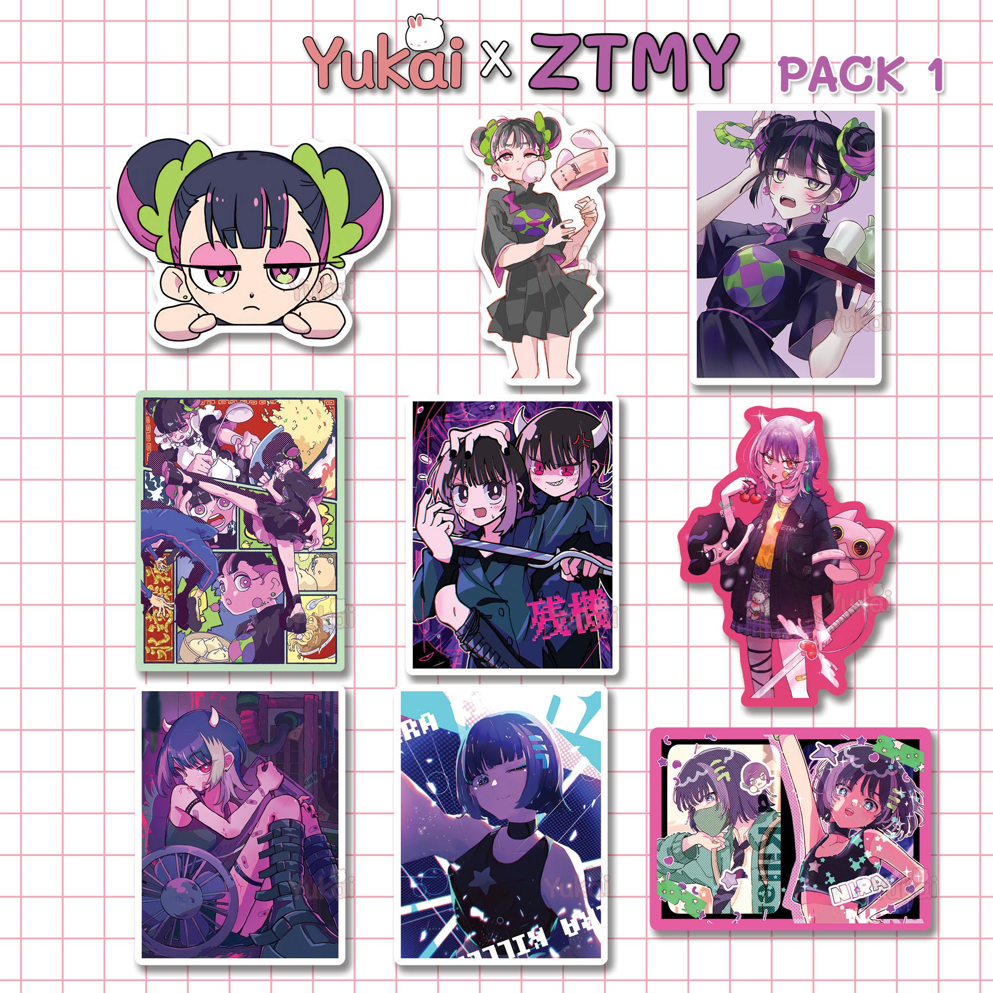 Zutomayo Sticker Pack | Cute Anime Music Band Stickers (digital ...