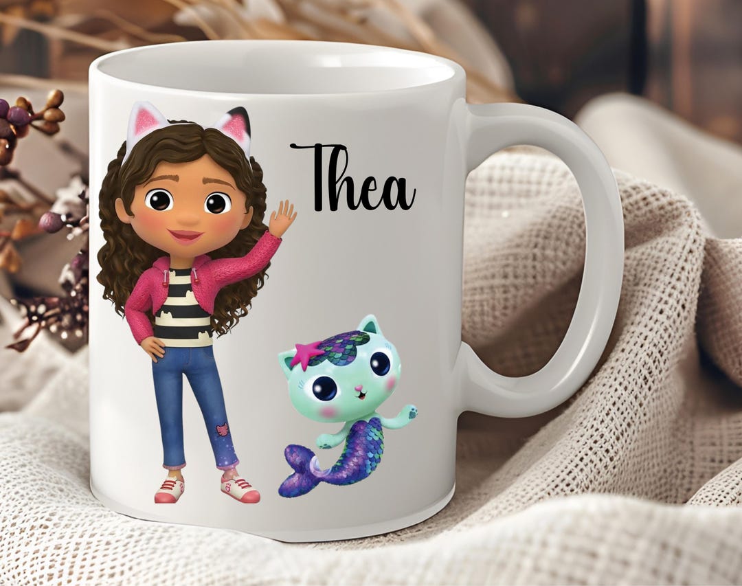 Mug Gabby Et La Maison Magique I Tasse Personnalisée Gabby Chat With ...