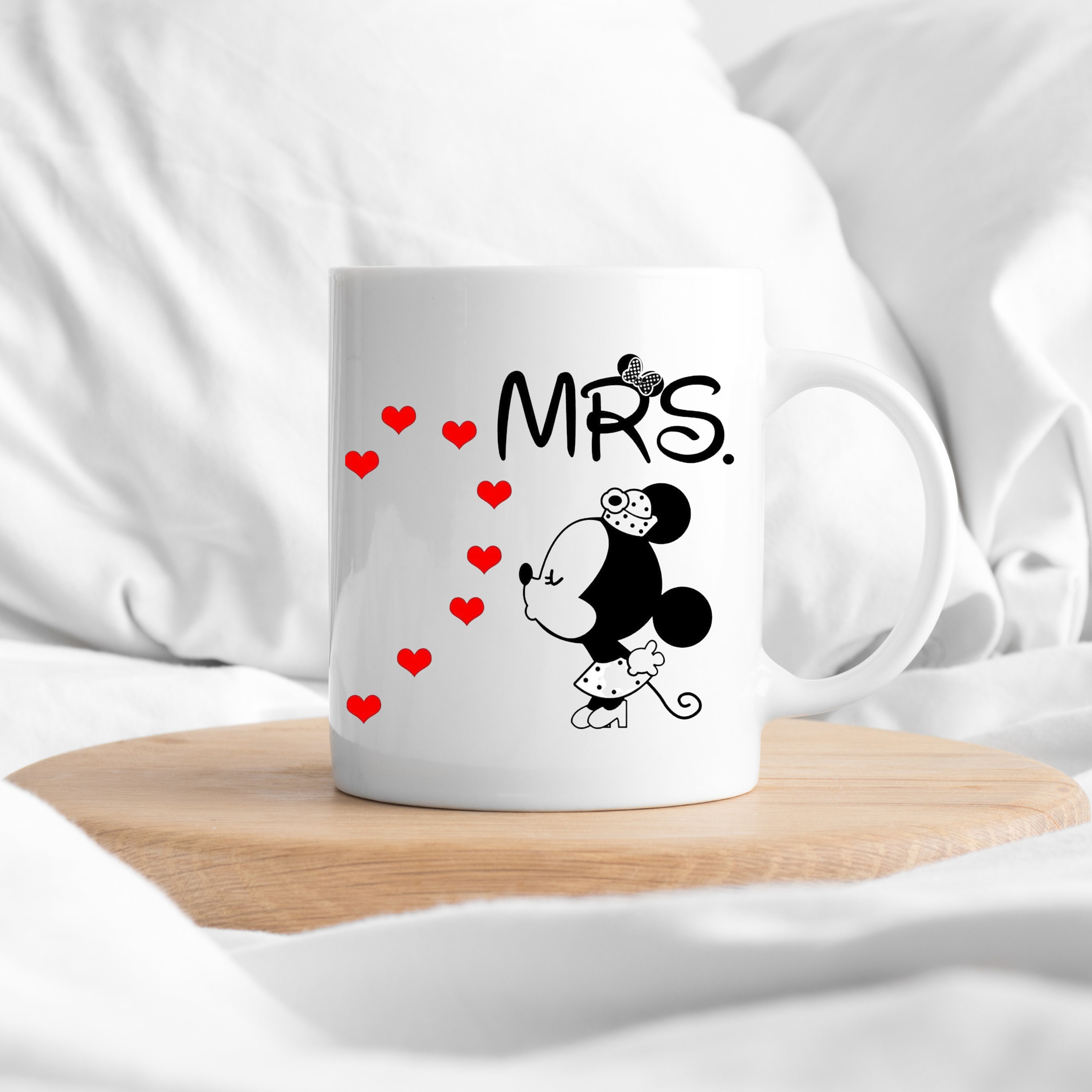 Deux Mugs Minnie and Mickey Mouse I Tasse Personnalisée Mickey and ...