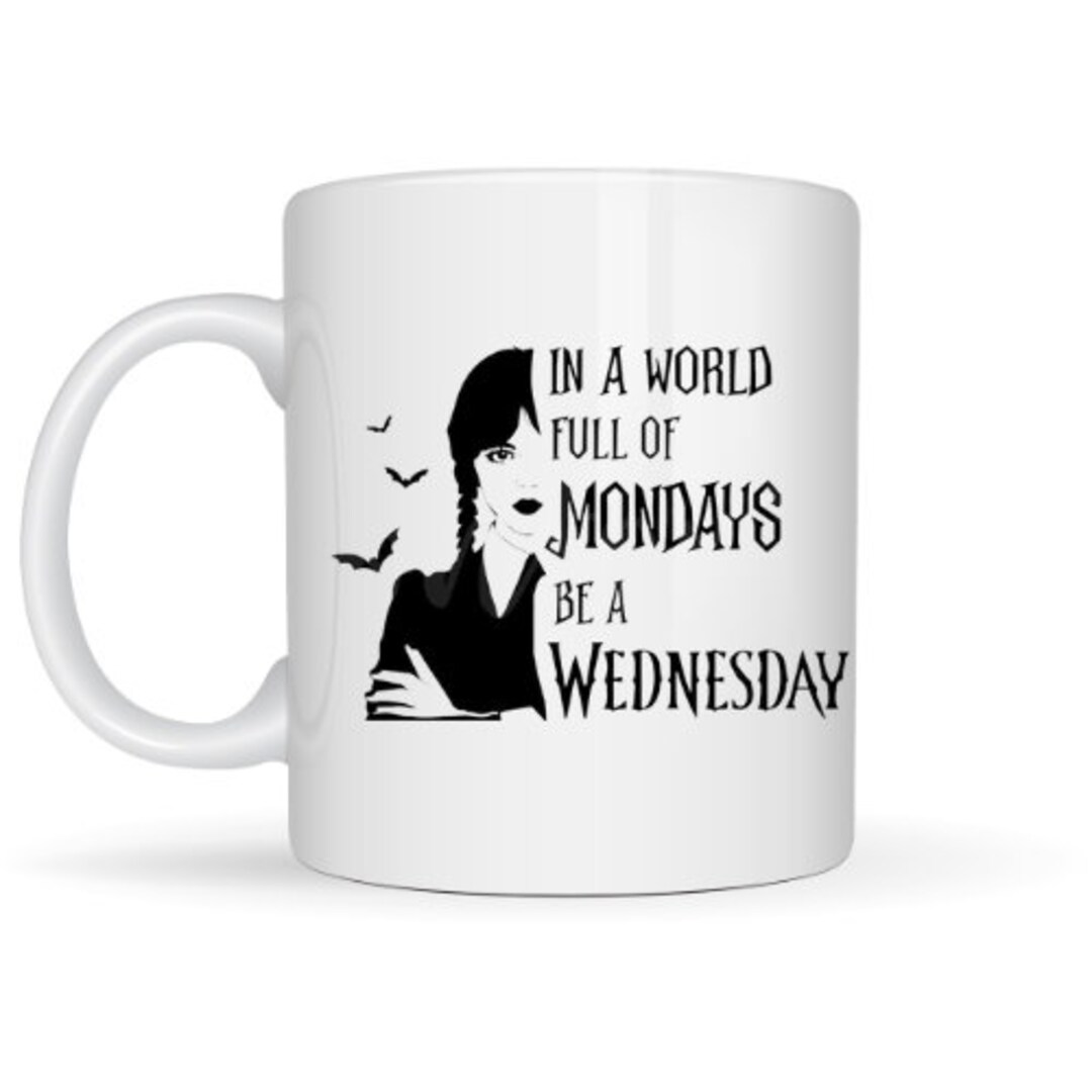 Mug Personnalisé Mug Personnalisé Wednesday Mug - Etsy