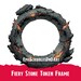 Fiery Stone Token Frame - Digital Border for D&D, Pathfinder (PSD and ...