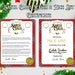Letter From Santa Secret Santa Ideas Santa Letters Nice - Etsy