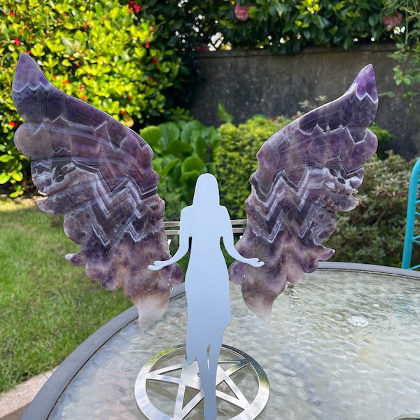 Crystal Angel Wings With Stand - Etsy