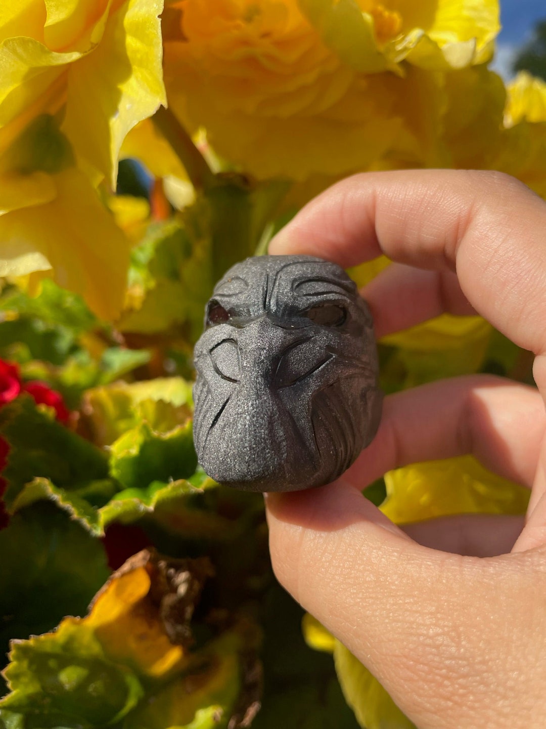 Obsidian Black Panther Mask - Etsy UK