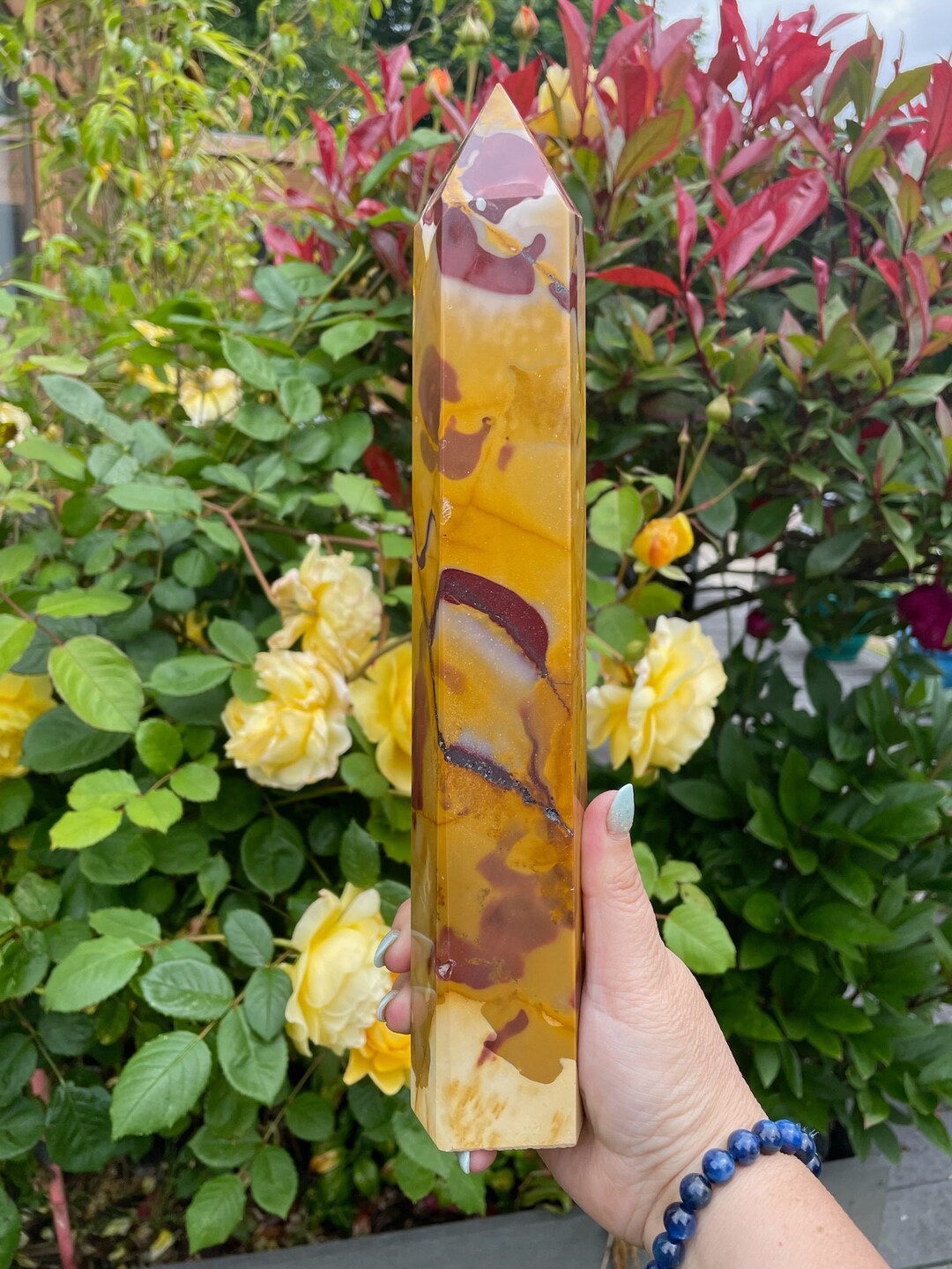 Large Mookaite Tower - Etsy