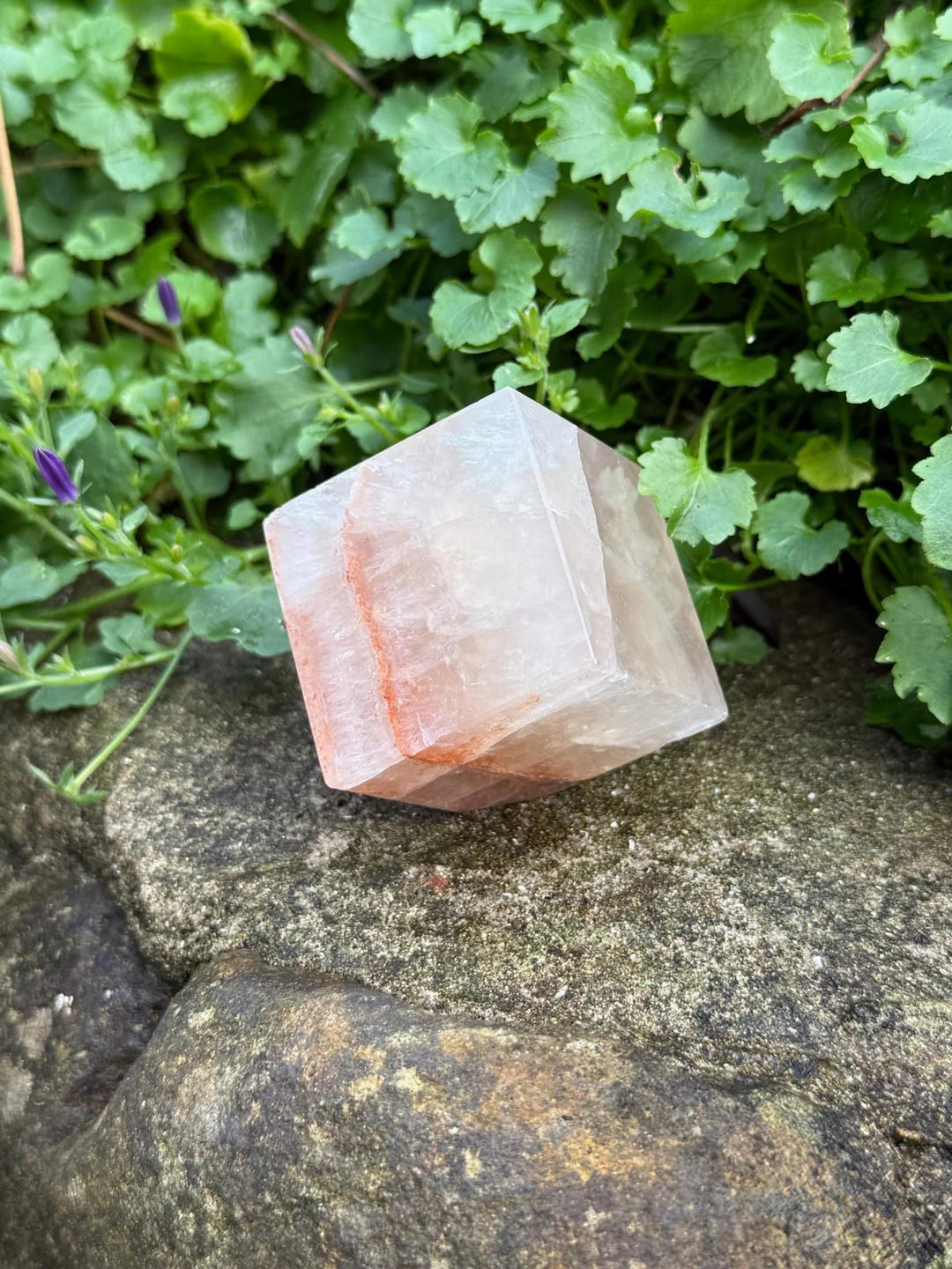 Clear Fluorite Floating Cube - Etsy