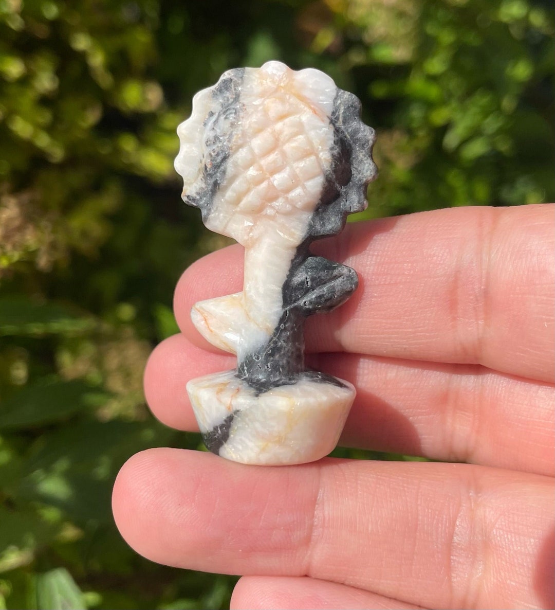 Zebra Jasper Flower - Etsy