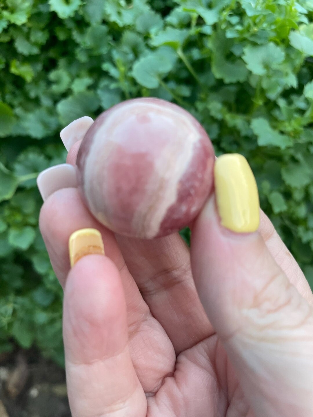 Rhodochrosite Sphere - Etsy