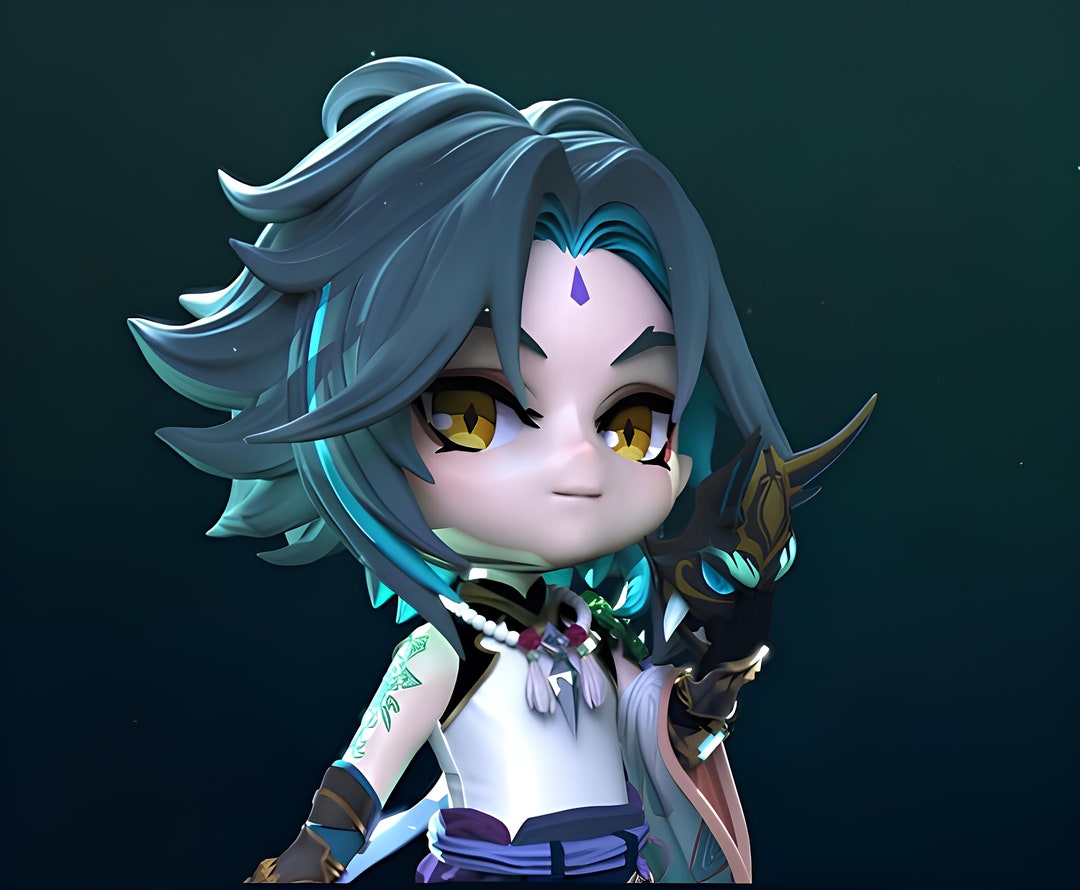 Chibi Xiao 3D Print Model 24-piece Assembly Digital STL - Etsy